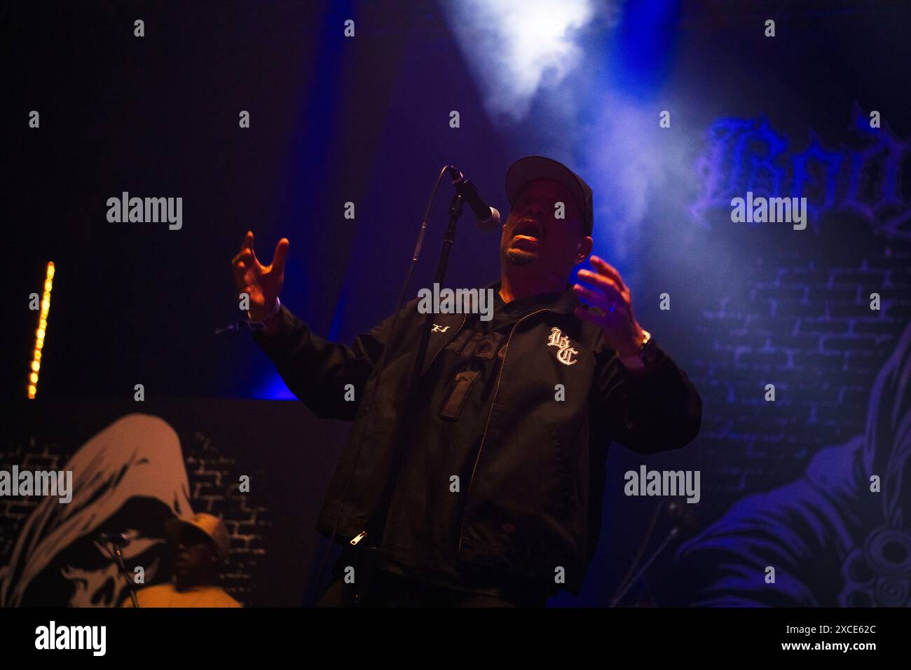 American rap metal band, Body Count featuring rapper Ice-t, performing ...