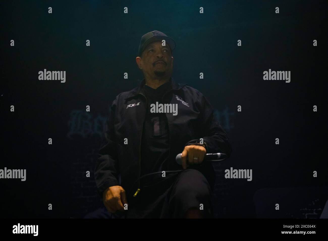 American rap metal band, Body Count featuring rapper Ice-t, performing ...