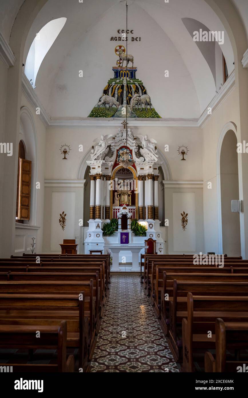 Chancel and main altar in Our Lady of the Assumption Cathedral, a ...