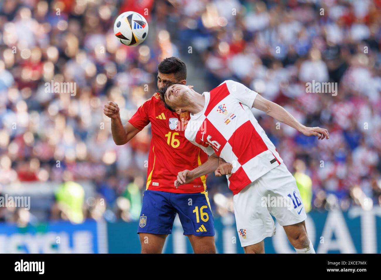Rodrigo Hernandez Cascante ( Spain )and Ante Budimir ( Croatia ) seen ...