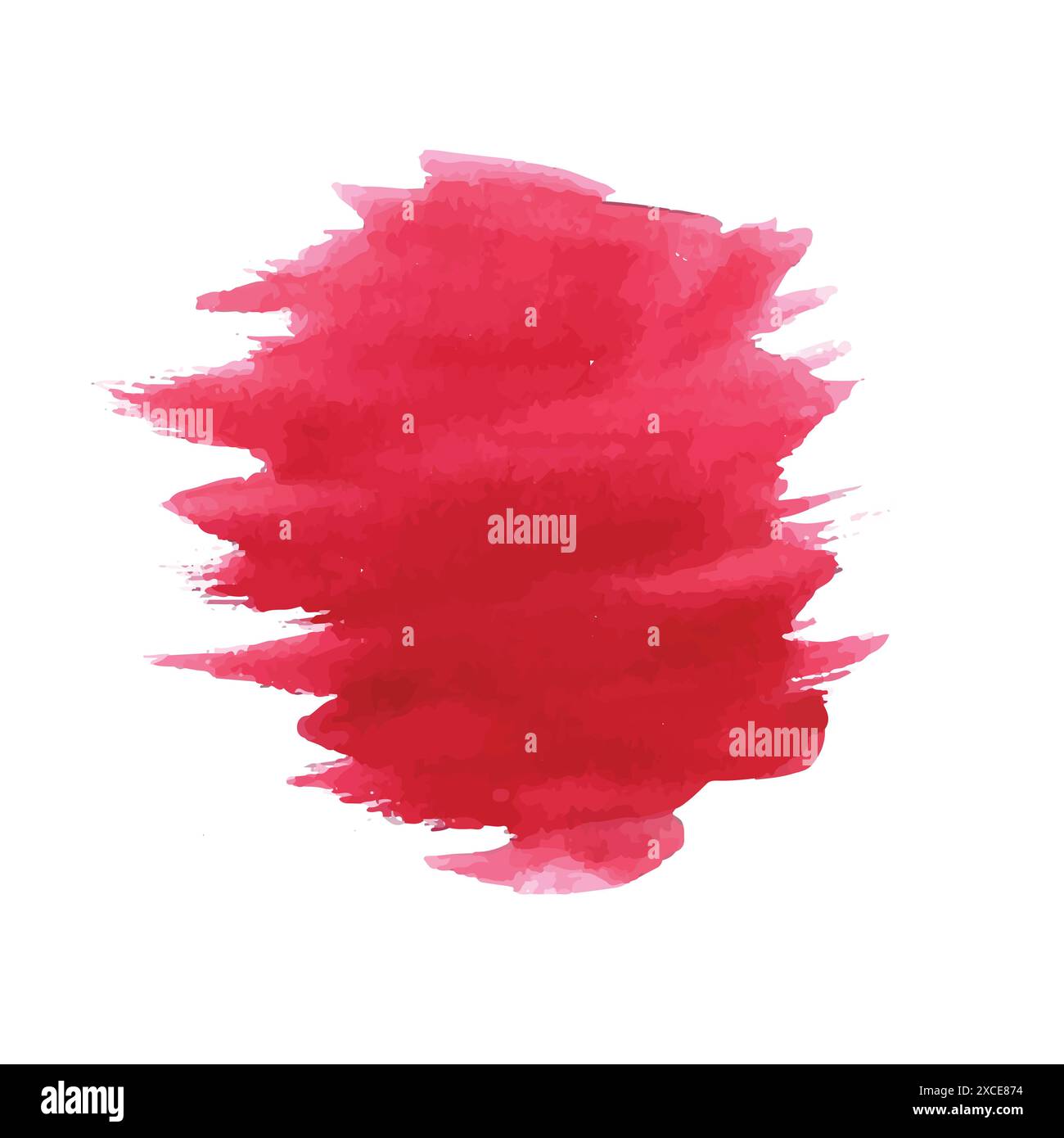 Hand draw pink brush stroke watercolor design Stock Vector Image & Art ...