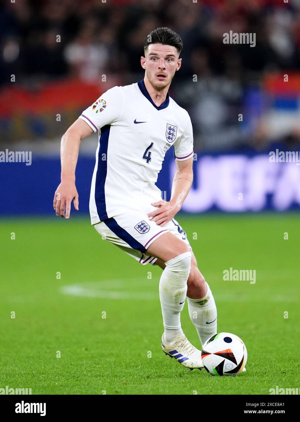 England's Declan Rice during the UEFA Euro 2024 Group C match at the ...