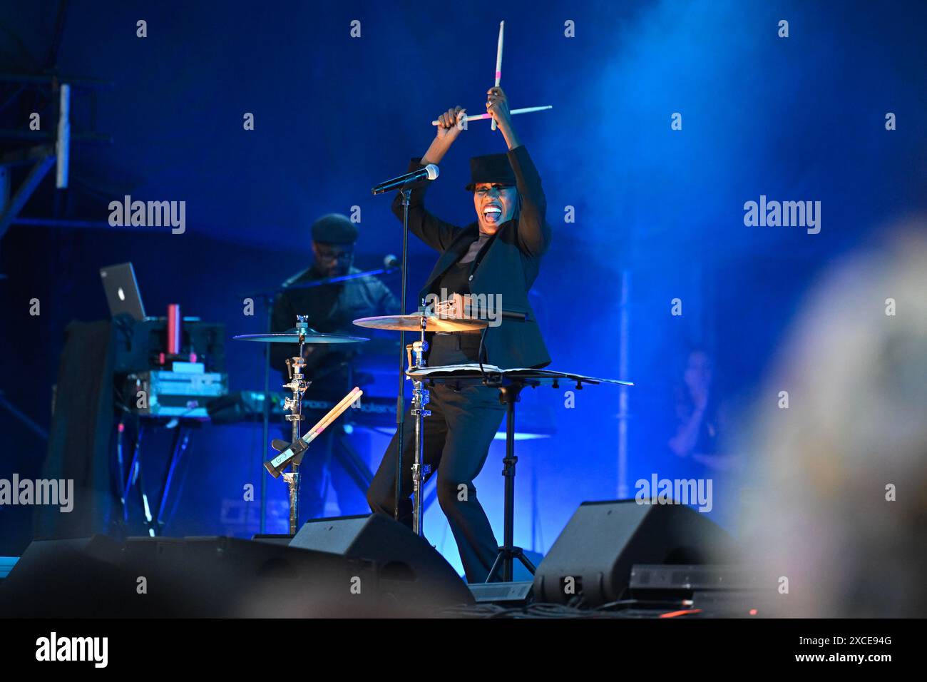 Stockholm, Sweden. 16th June, 2024. Grace Jones performs during the ...
