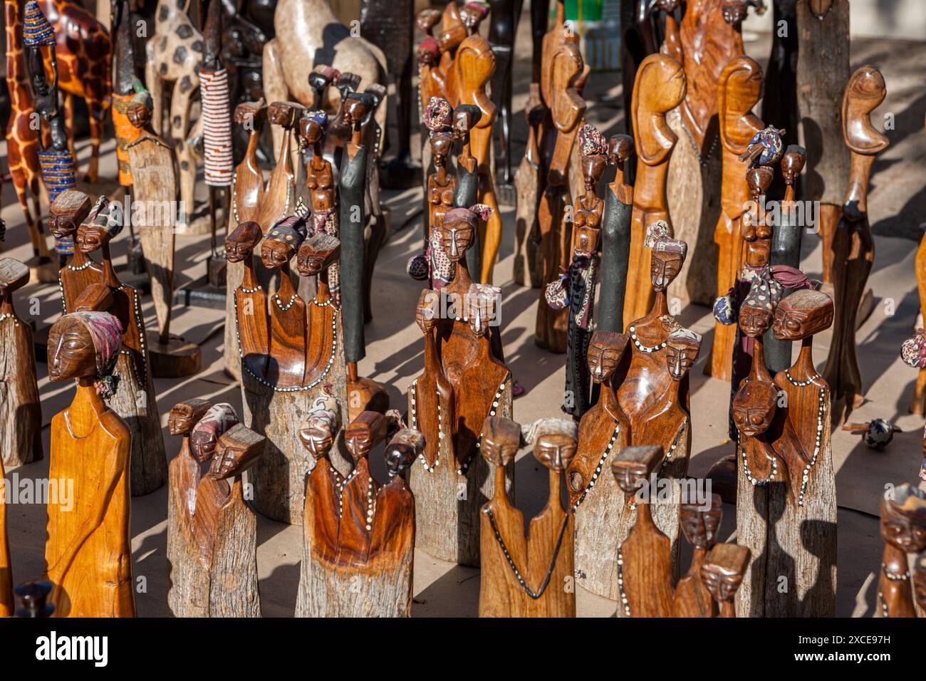 Mozambique, Maputo, Maputo Cidade, Handicrafts Stock Photo - Alamy
