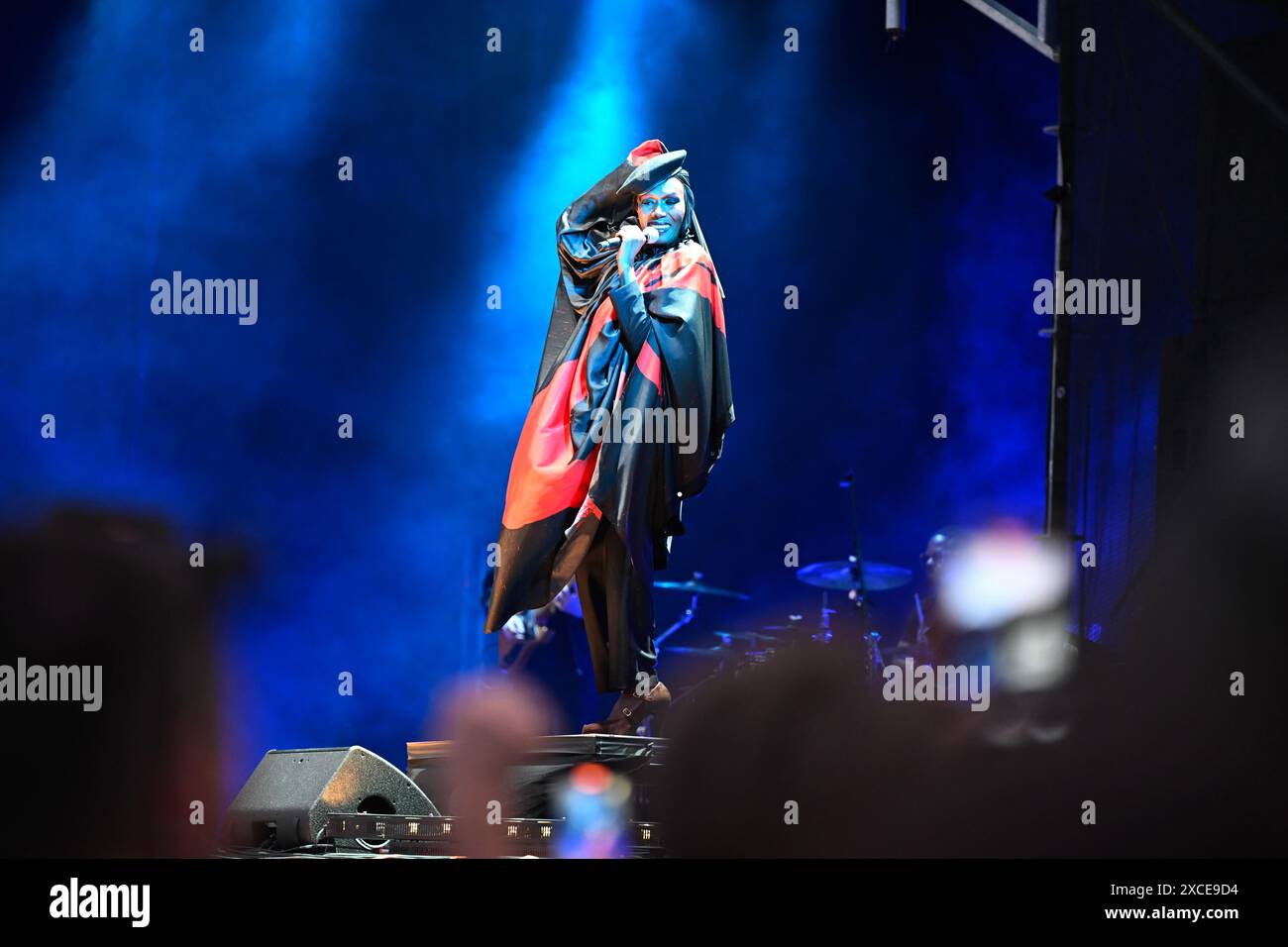 Stockholm, Sweden. 16th June, 2024. Grace Jones performs during the ...