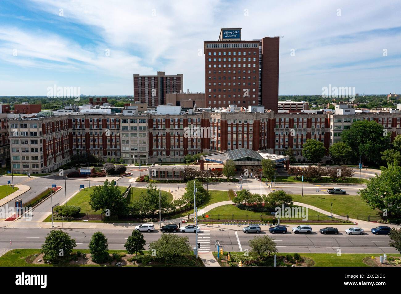Detroit, Michigan - Henry Ford Hospital. The institution is beinning a ...