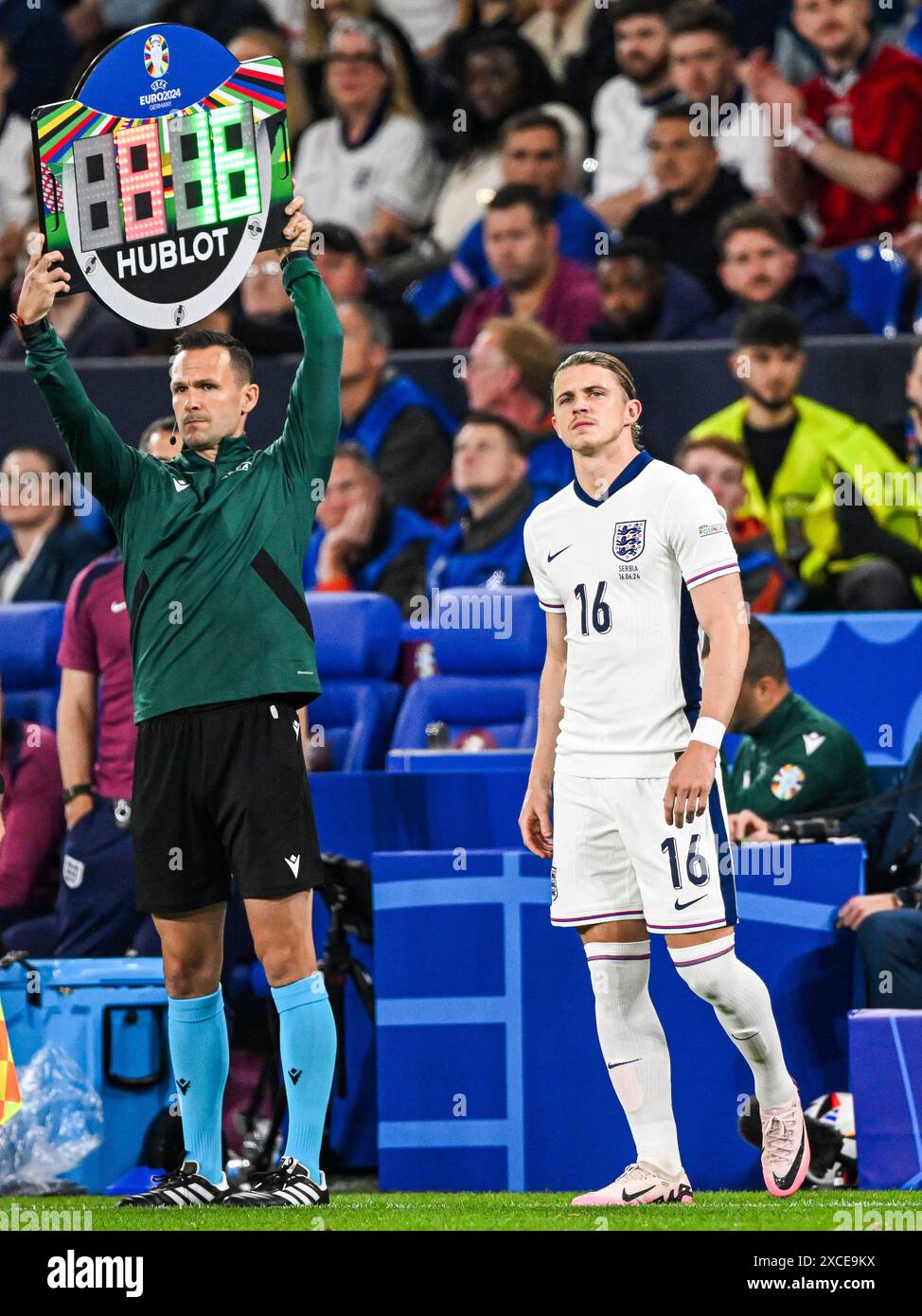 GELSENKIRCHEN - Conor Gallagher of England during the UEFA EURO 2024 group C match between ...