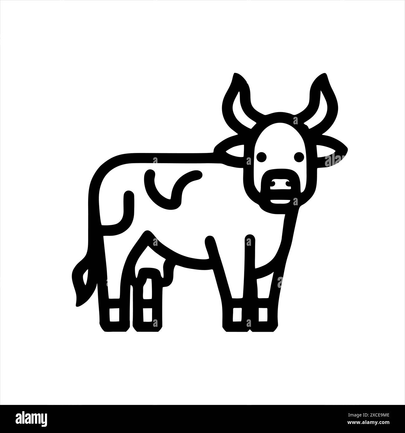 Calf eyes Stock Vector Images - Alamy