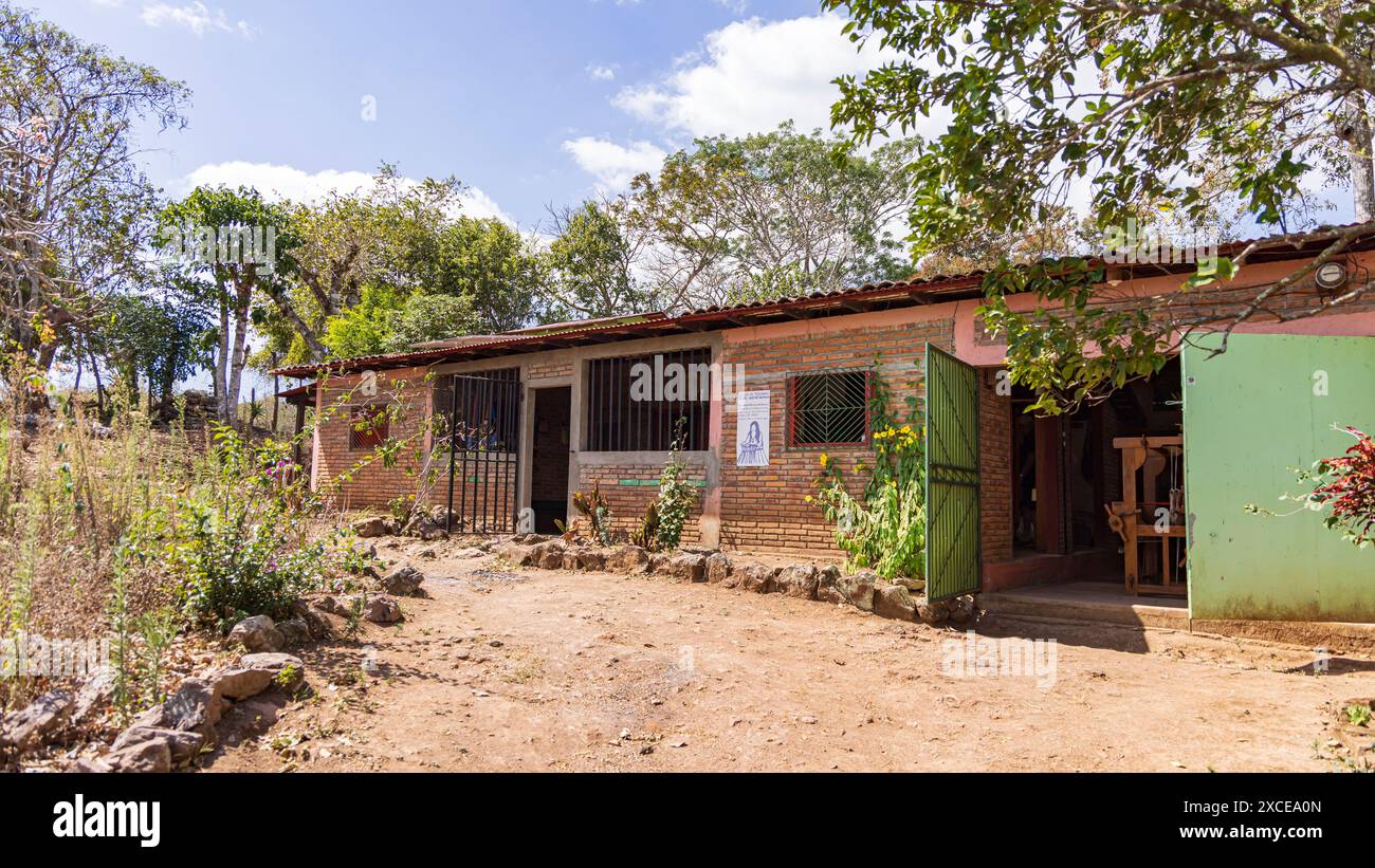 El Chile, Nicaragua - March 13, 2024: Small factory and shop of ...