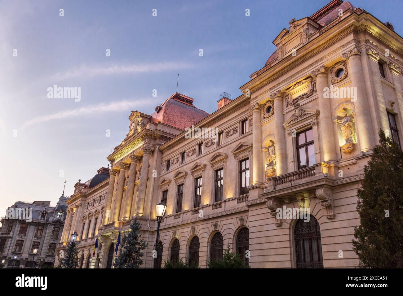 Europe, Romania, Bucharest. Coltea Hospital. Byzantine architecture ...