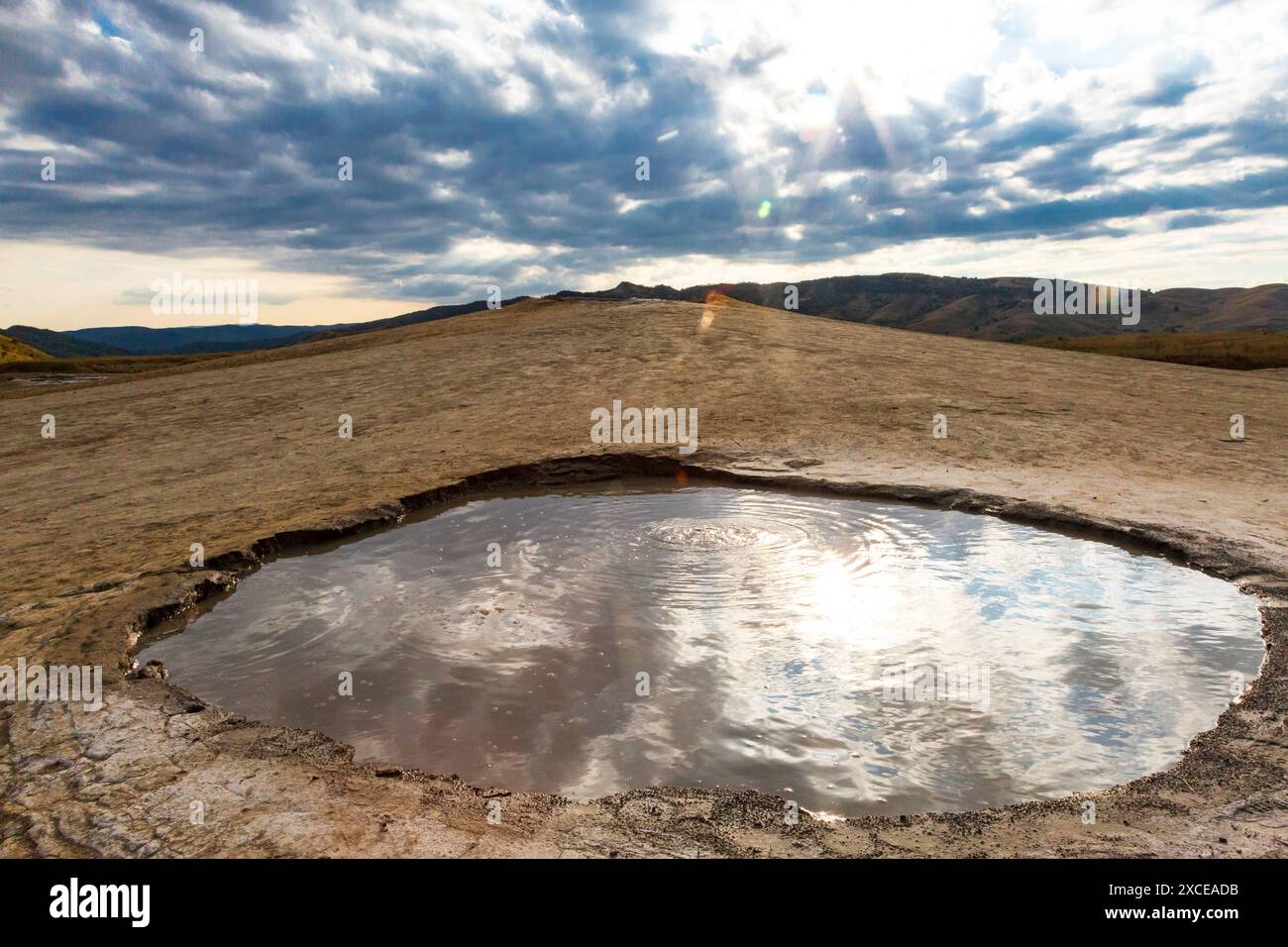 Berca mud volcanoes geological hi-res stock photography and images - Alamy