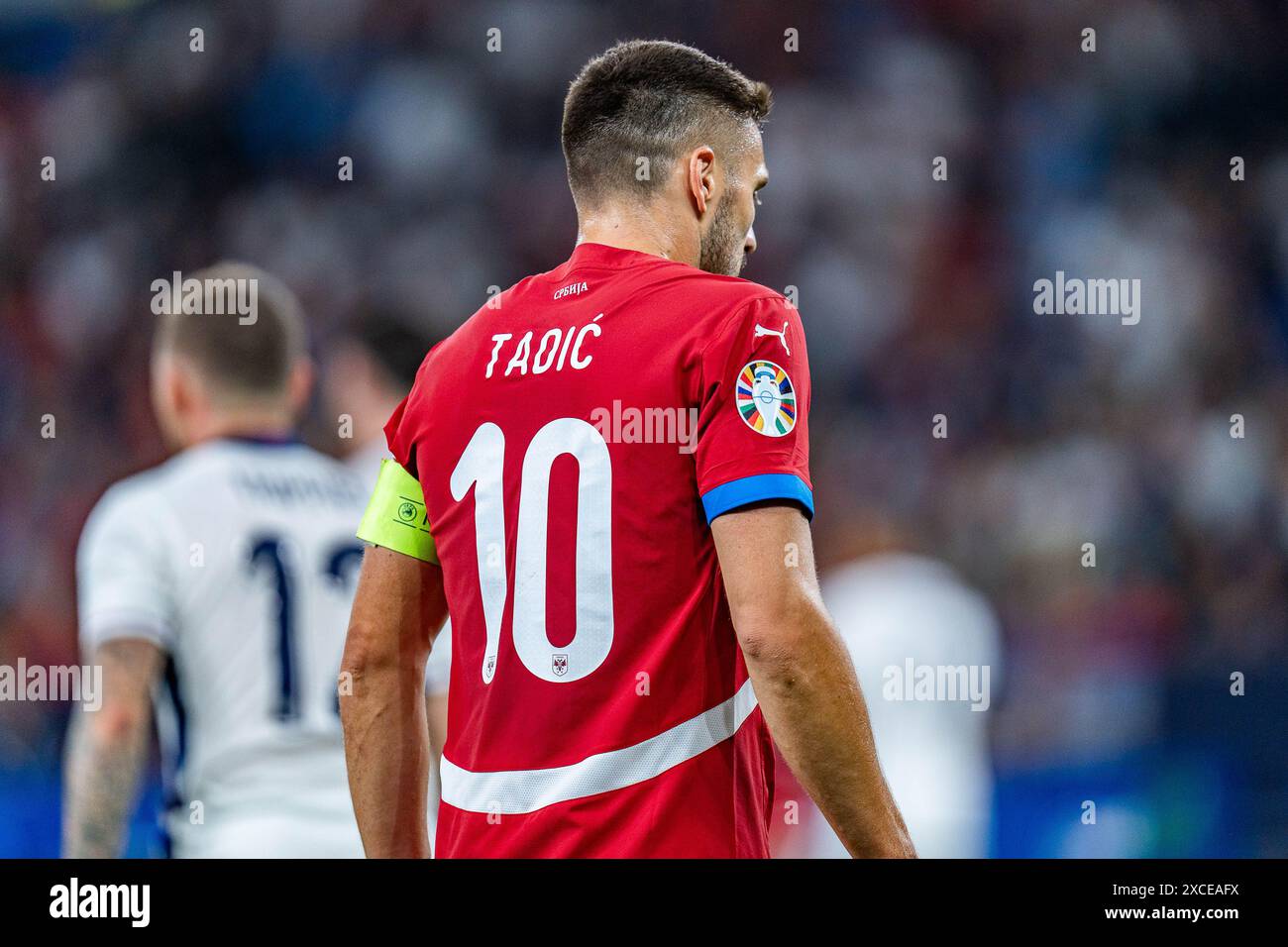 Dusan Tadic (Serbien, #10) Serbien vs. England, Herren, Fussball, 1 ...
