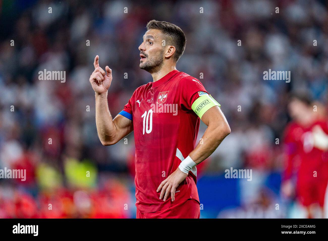 Dusan Tadic (Serbien, #10) Serbien vs. England, Herren, Fussball, 1 ...