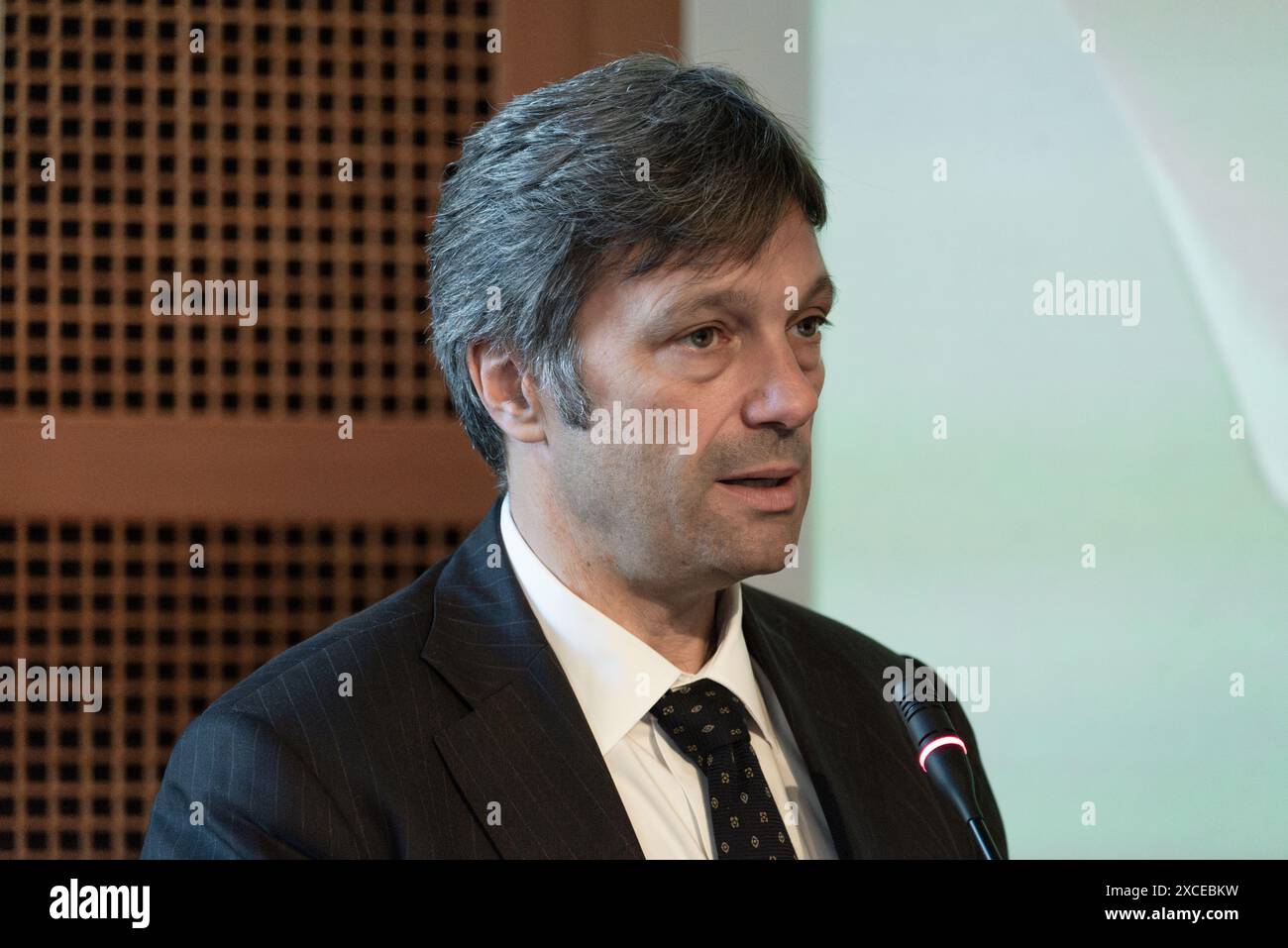 Rome, Italy. In the Photo Matteo Zoppas (President of ICE Italian Trade ...