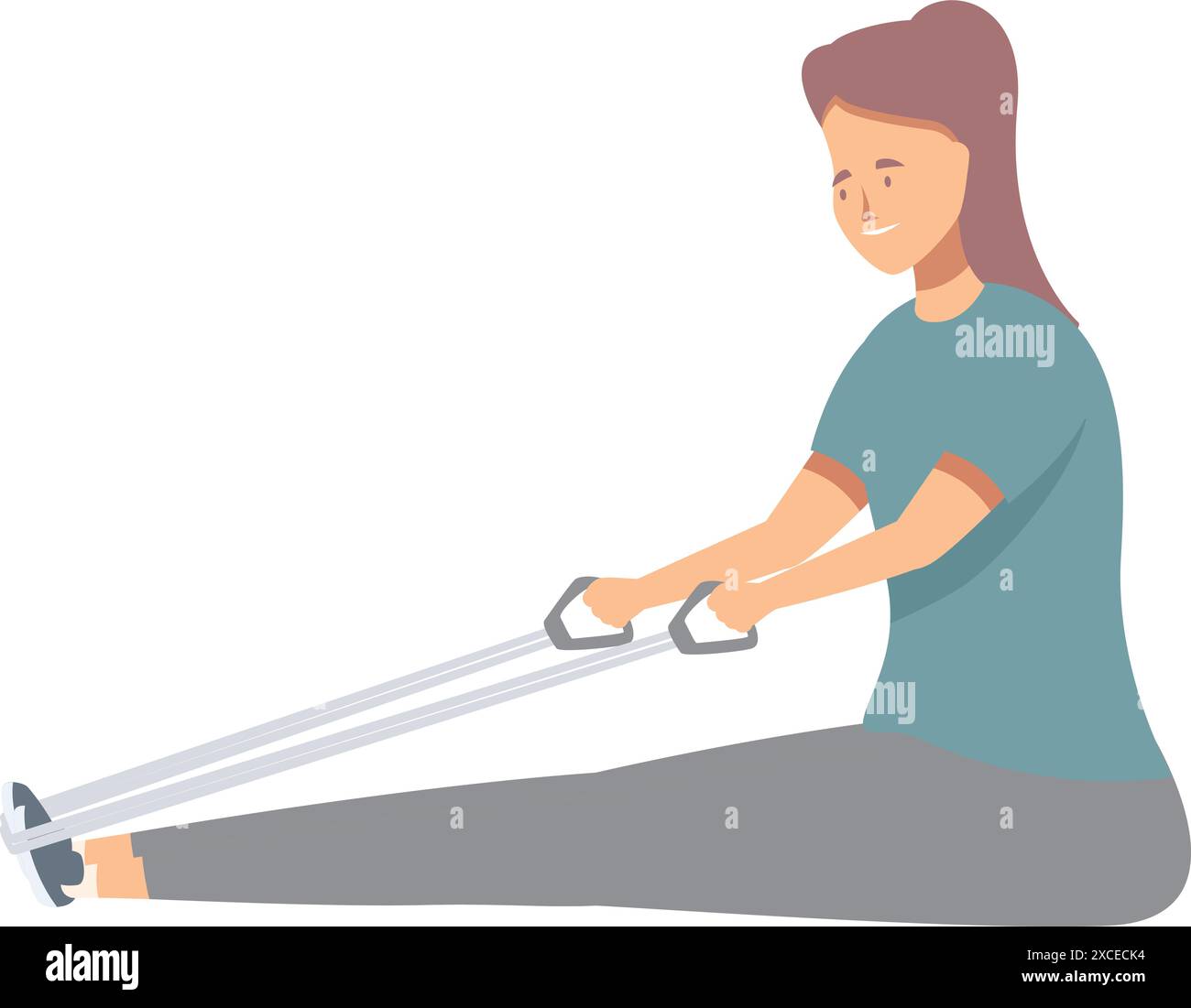 Resistance band active Stock Vector Images - Alamy