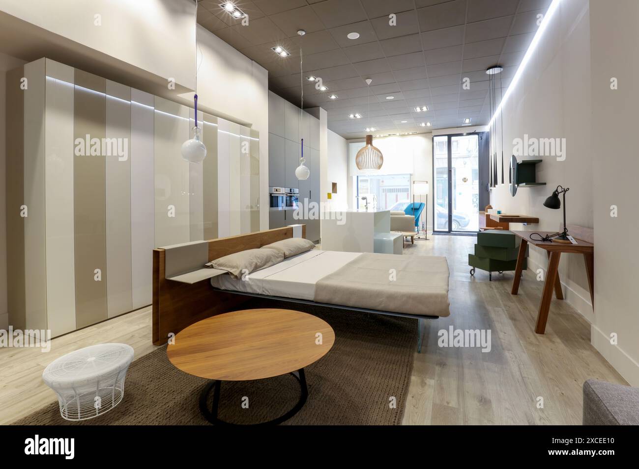 Bedroom furniture display retail interior hi-res stock photography and ...