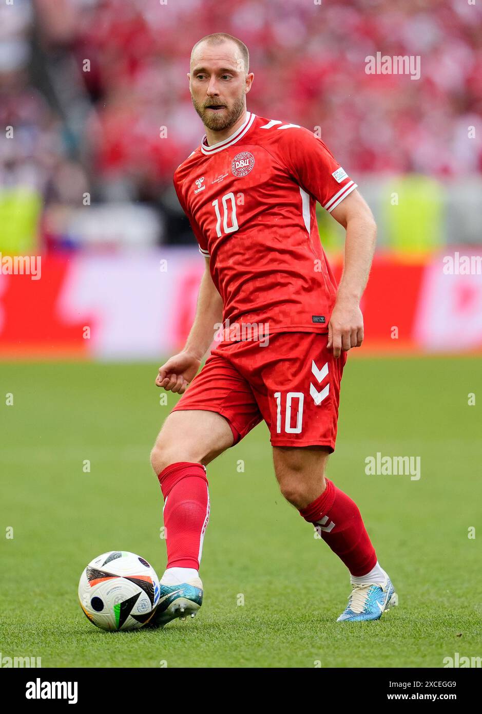 Denmark's Christian Eriksen during the UEFA Euro 2024 Group C match at ...