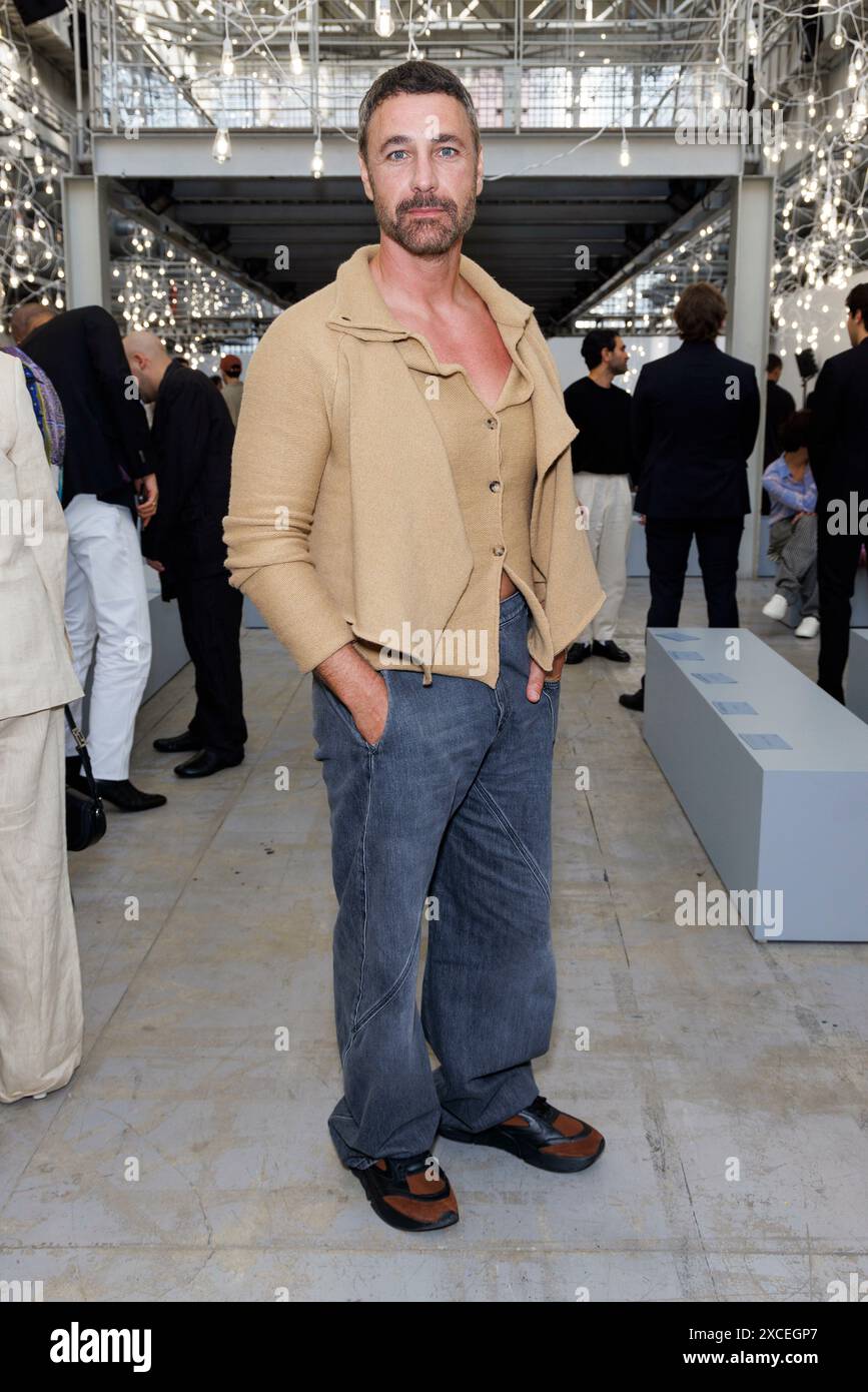 Raoul Bova attends JW ANDERSON Spring/Summer 2025 Runway during Milan ...