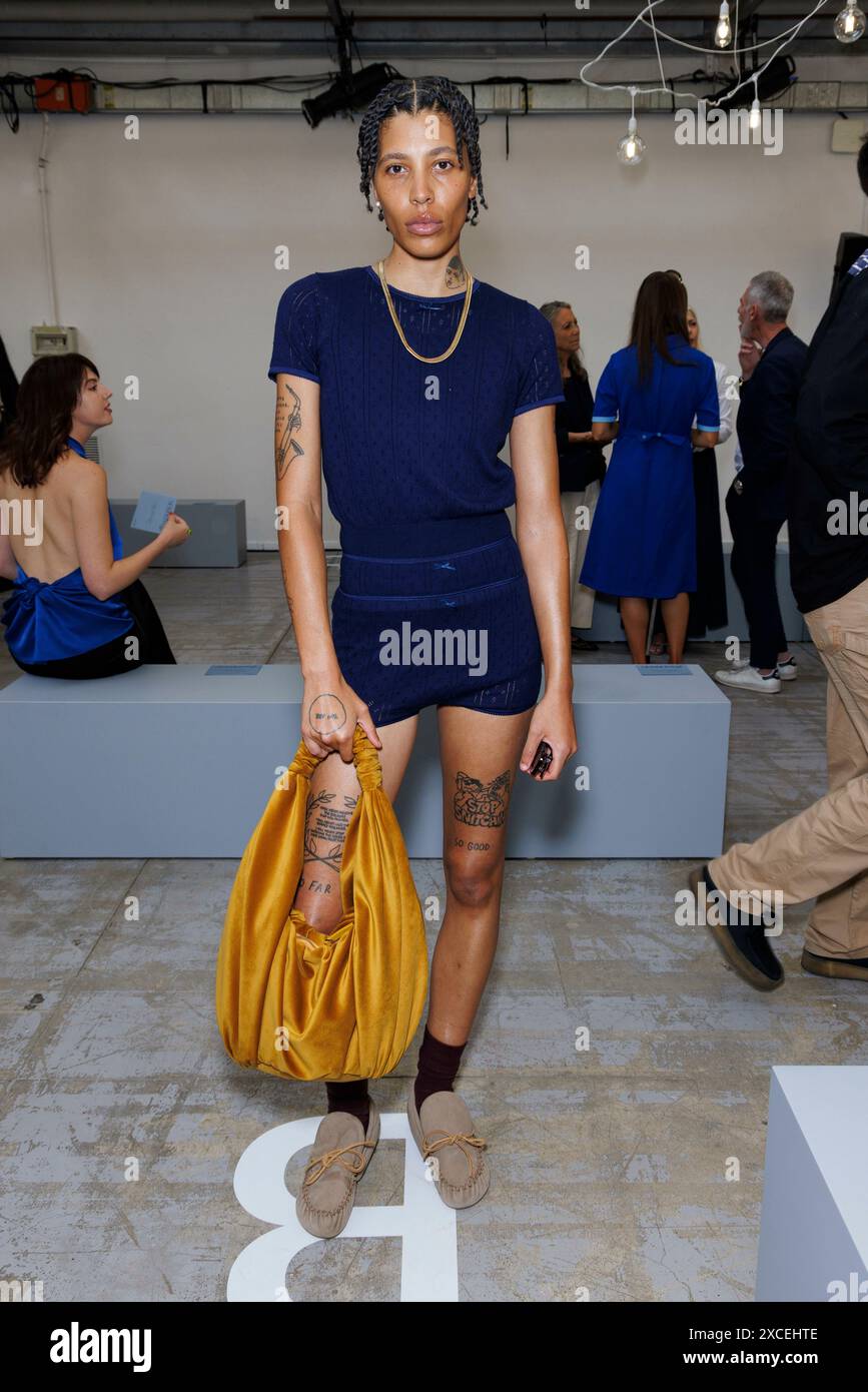 Milan, Italien. 16th June, 2024. Kai-Isaiah Jamal attends JW ANDERSON ...
