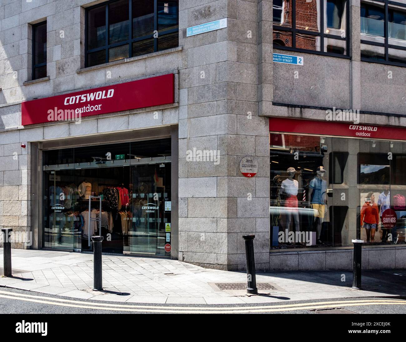 Cotswold Outdoor Store Front on the corner of Trinity Street and St ...