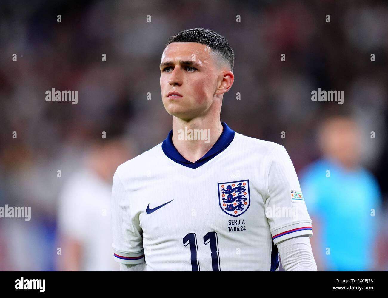 England's Phil Foden during the UEFA Euro 2024 Group C match at the ...
