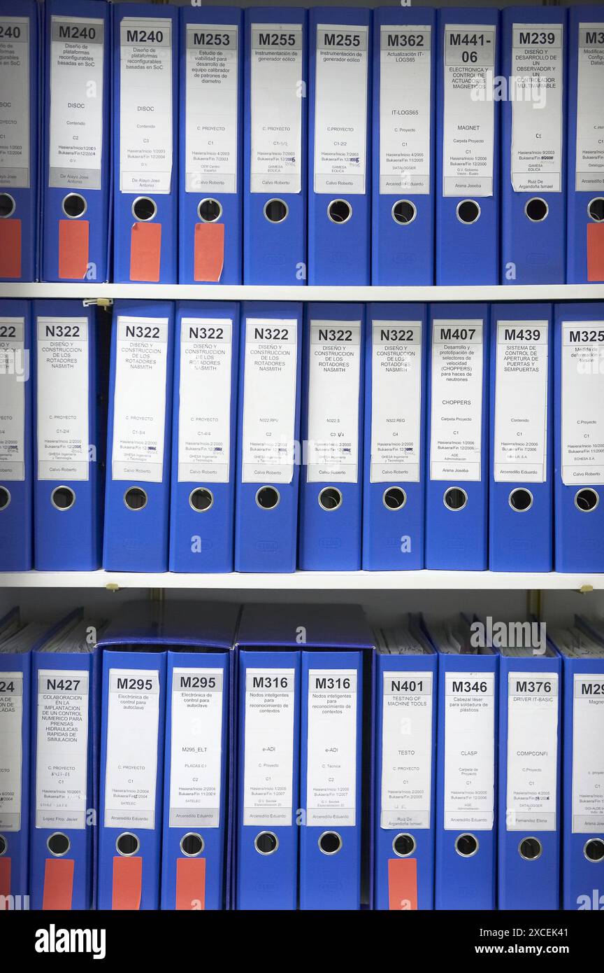 Office files shelf hi-res stock photography and images - Alamy