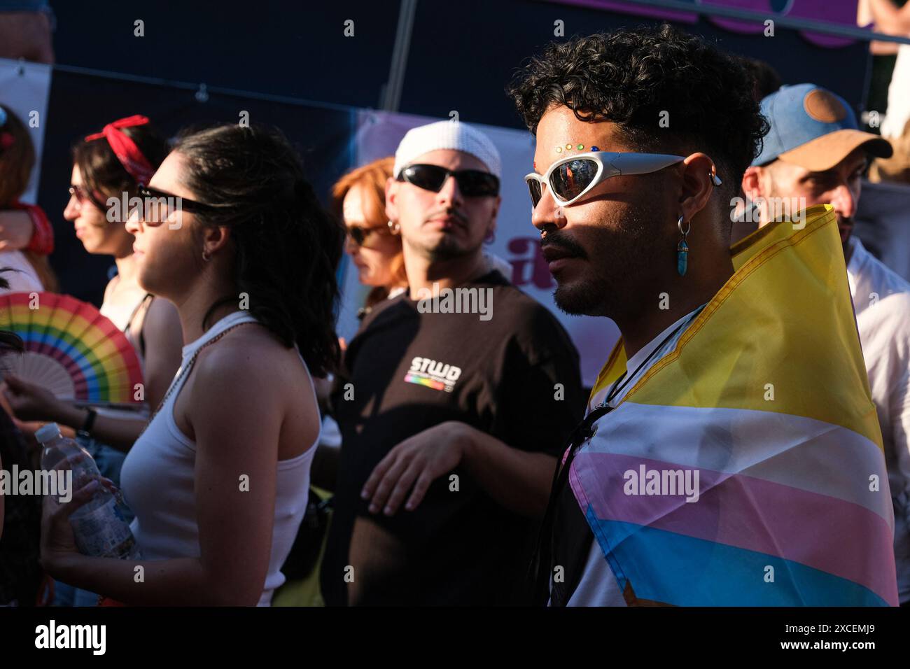Rome, Italy. 15th June, 2024. Participants during the Grand Parade of ...
