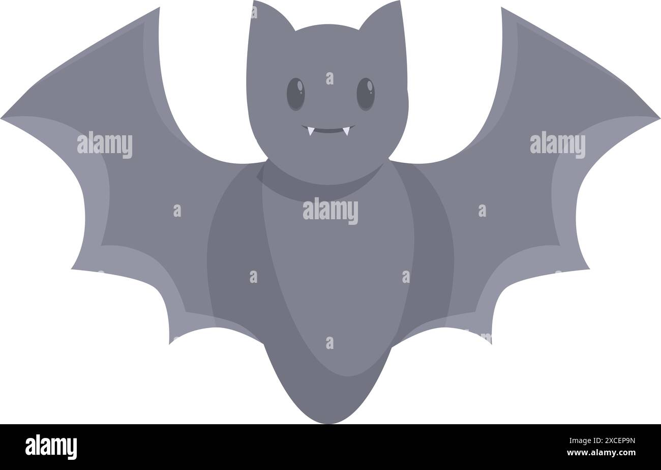 Cartoon bat is spreading its wings hi-res stock photography and images ...