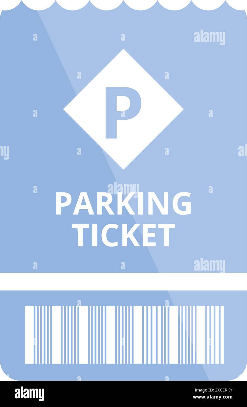 Car ticket cut out Stock Vector Images - Alamy