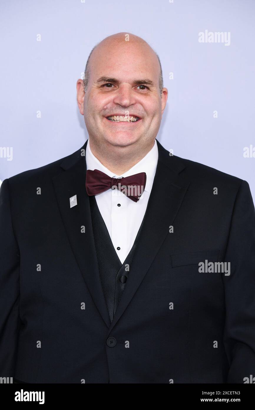 New York, USA. 16th June, 2024. Jason Kindt walking on the red carpet ...