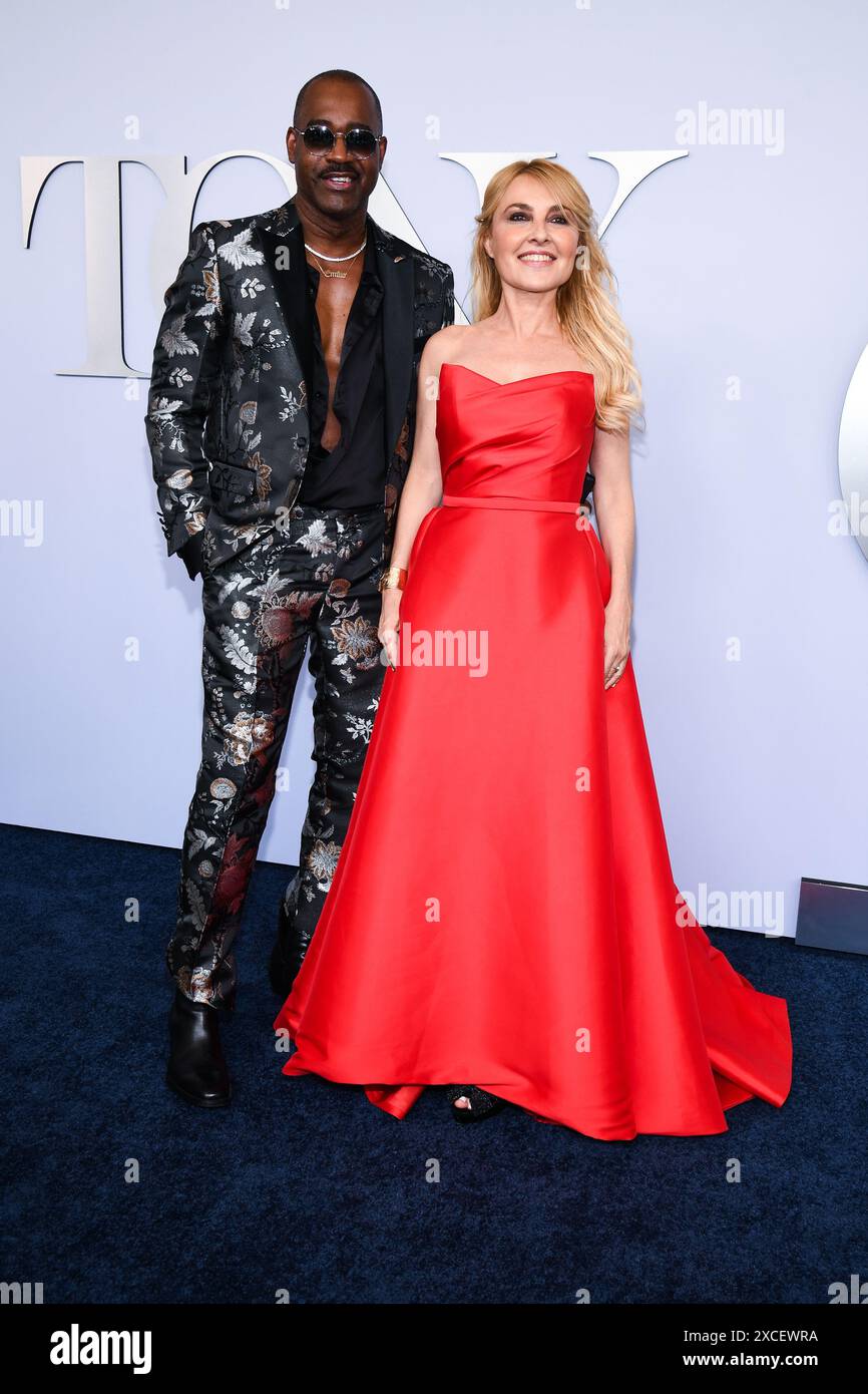 New York, USA. 16th June, 2024. Emilio Sosa and Cayetana Guillén Cuervo ...