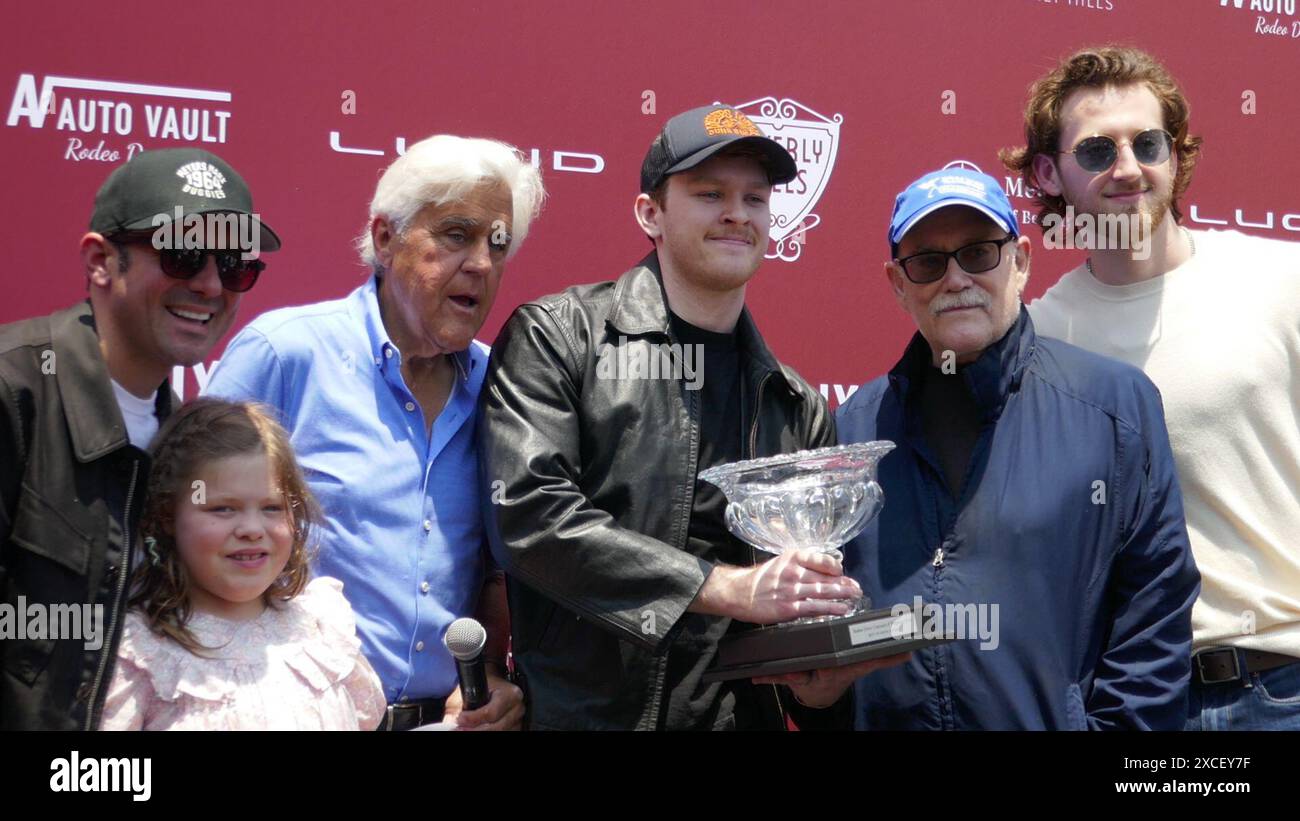 Beverly Hills, California, USA 16th June 2024 Comedian Jay Leno and Ted ...