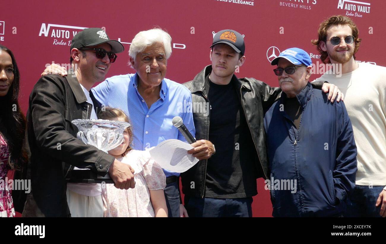 Beverly Hills, California, USA 16th June 2024 Comedian Jay Leno and Ted ...