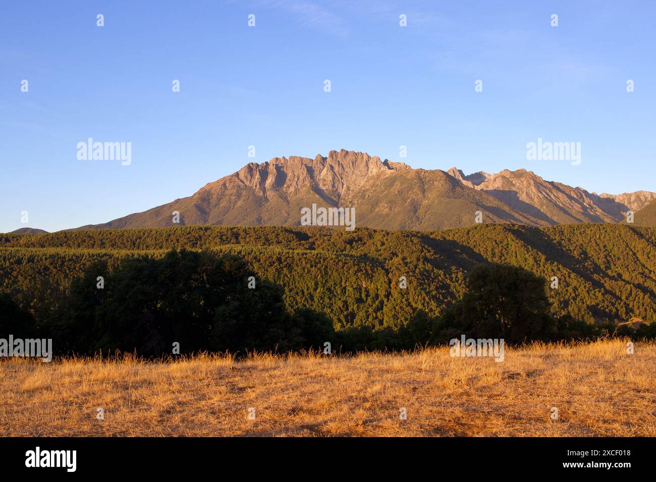 mountain landscapes in southern chile Stock Photo - Alamy
