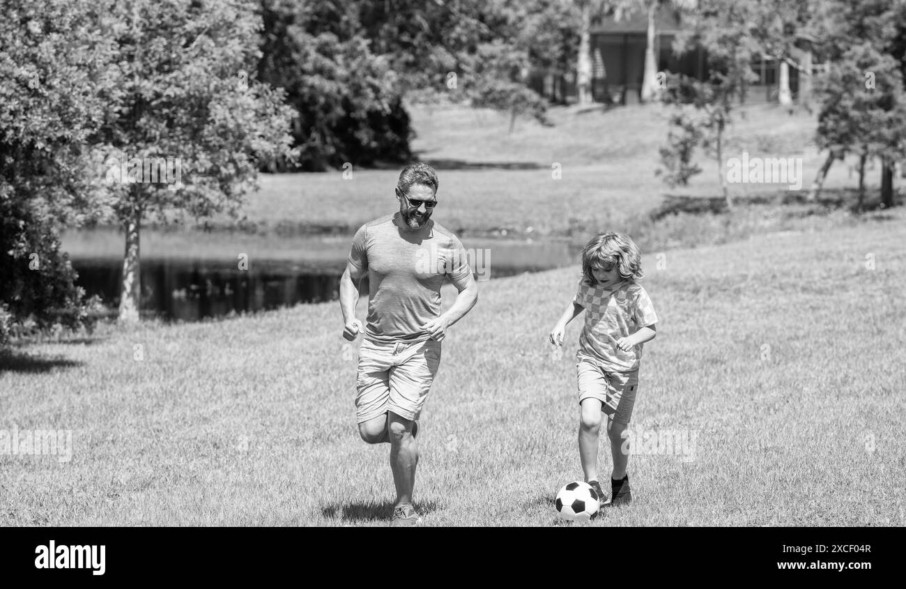 Family weekend child dad play Black and White Stock Photos & Images - Alamy