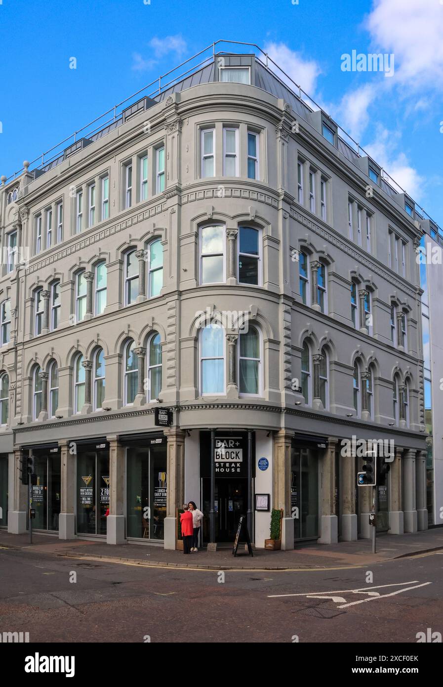 Belfast steakhouse exterior Bar + Block Steakhouse restaurant eatery ...