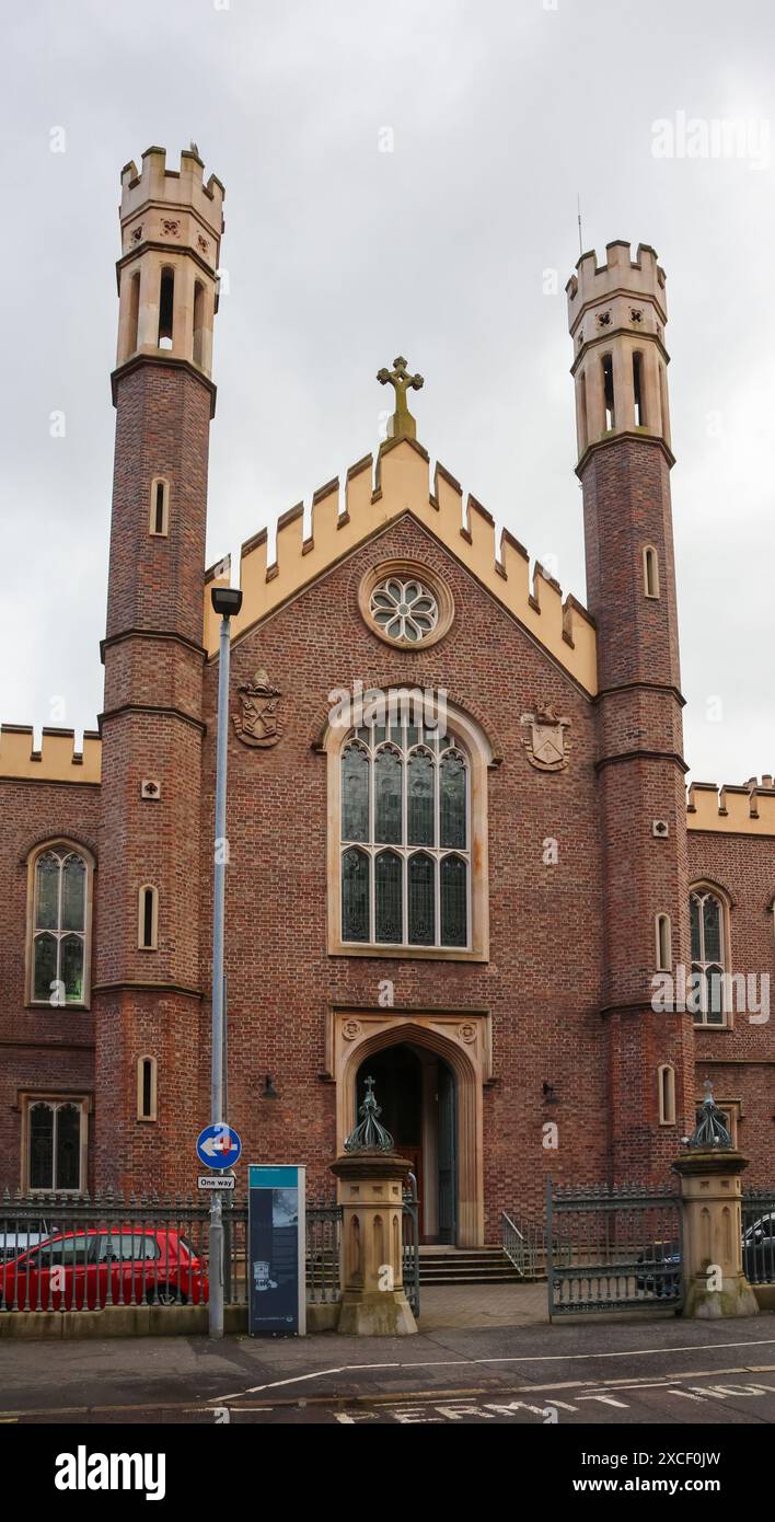 Belfast city centre church St Malachy's Catholic Church Alfred Street ...