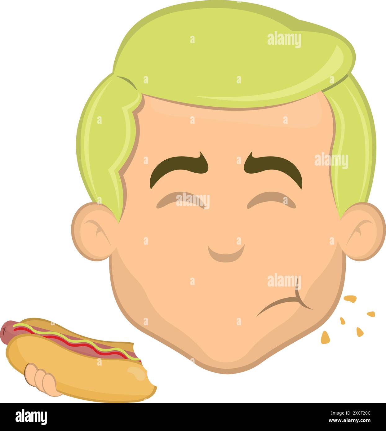 Dog bite boy Stock Vector Images - Alamy