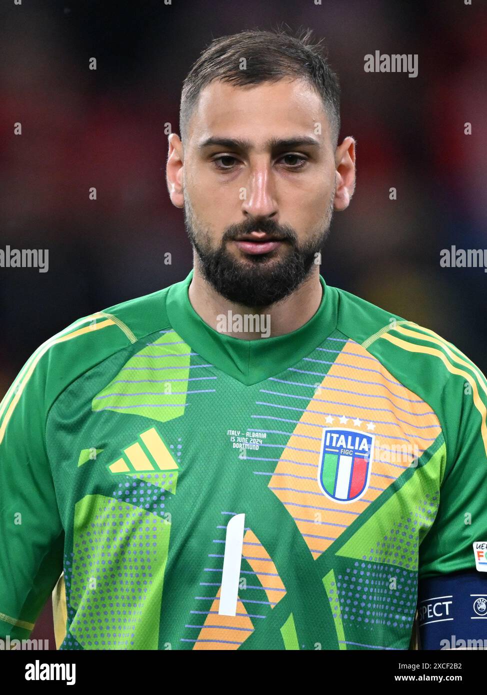DORTMUND - Italy goalkeeper Gianluigi Donnarumma during the UEFA EURO ...