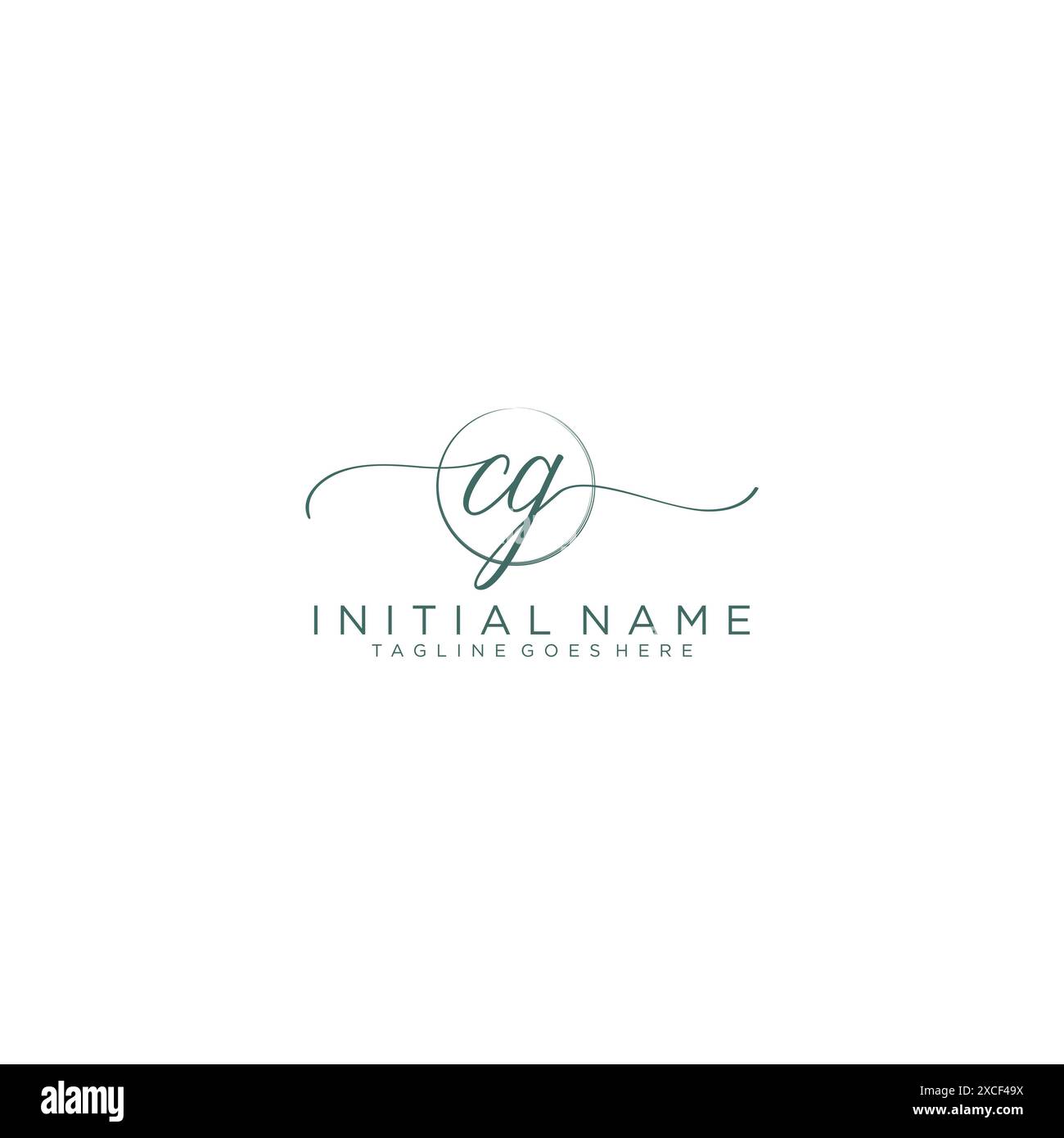 Cg logo handwriting hi-res stock photography and images - Alamy