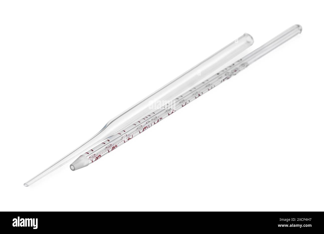 Measuring pipettes Cut Out Stock Images & Pictures - Alamy