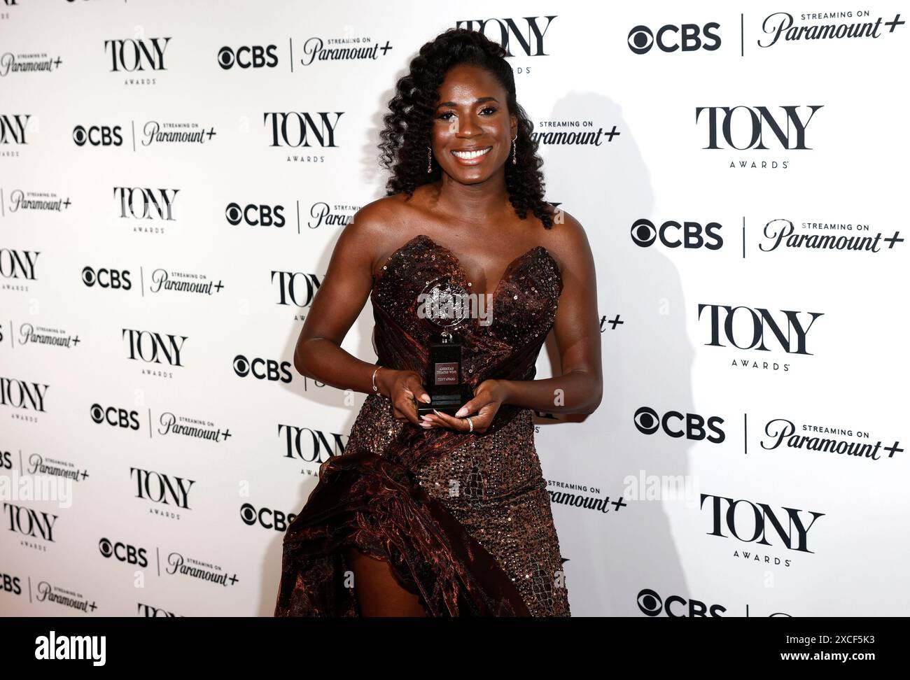 New York, United States. 16th June, 2024. Dede Ayite, winner of the ...