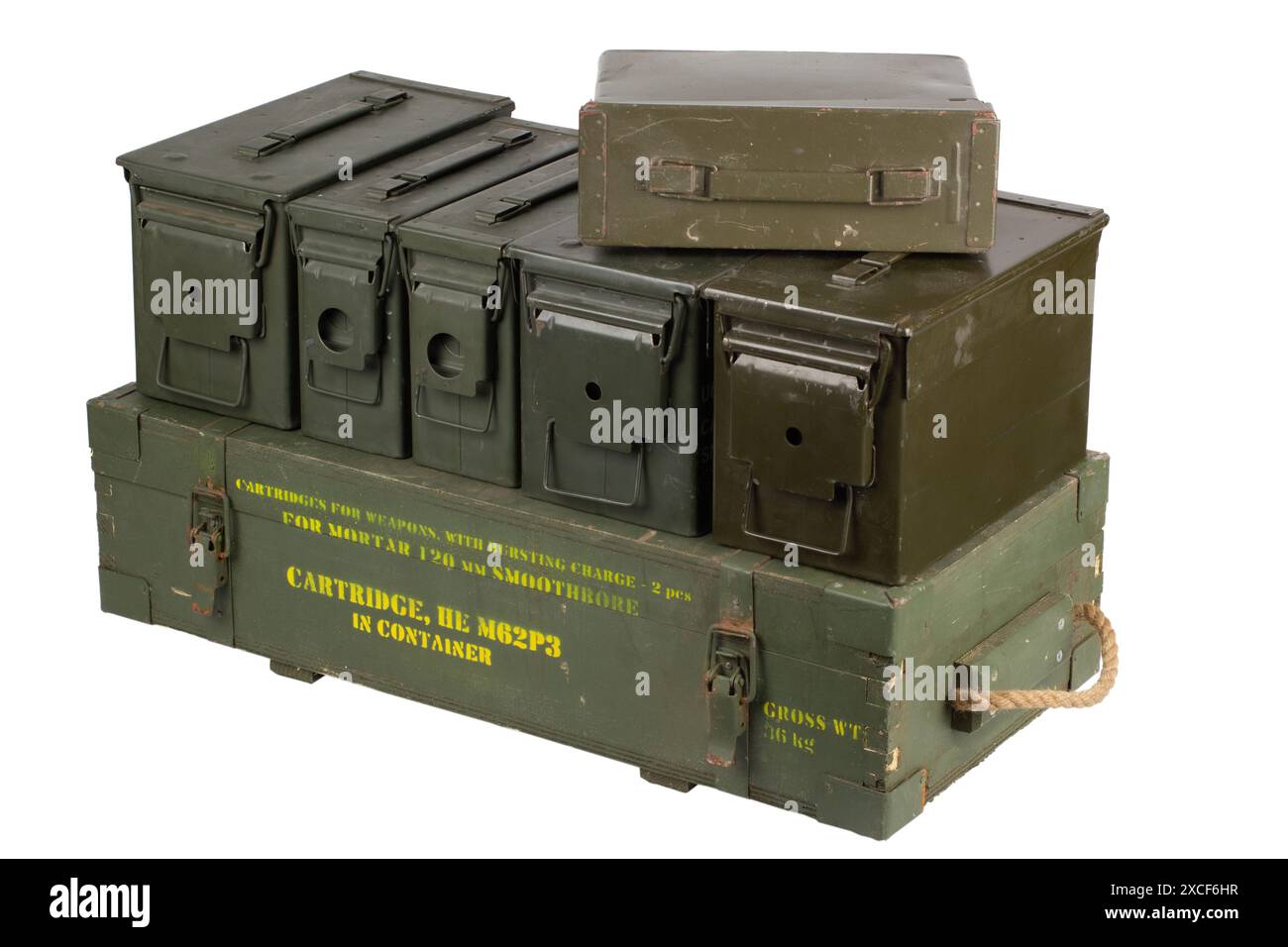 Ammunition crate green color for 120mm mortar shell and ammo boxes ...