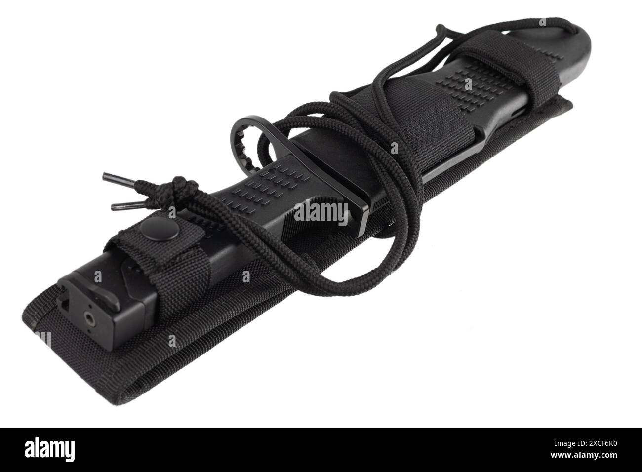 Modern bayonet for assault rifle isolated on white background Stock ...