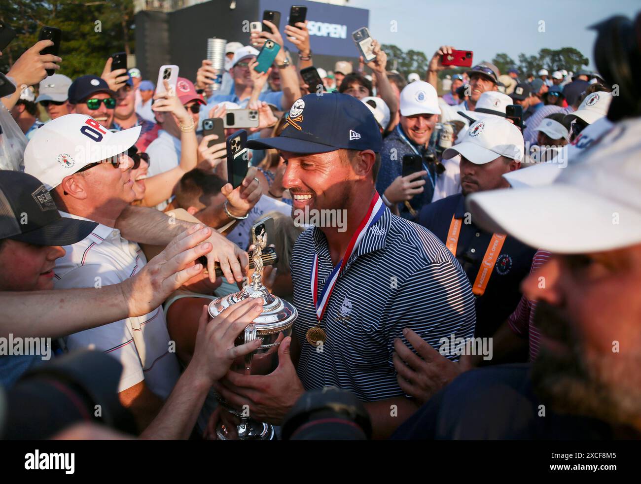 Village Of Pinehurst, United States. 16th June, 2024. Bryson DeChambeau ...