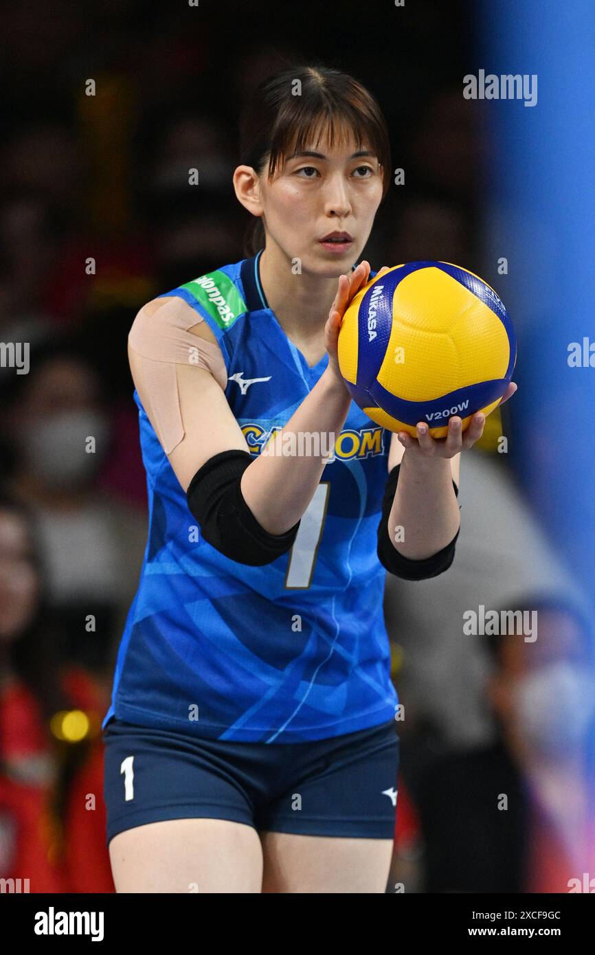 West Japan General Exhibition Center, Fukuoka, Japan. 15th June, 2024. Koyomi Iwasaki (JPN ...