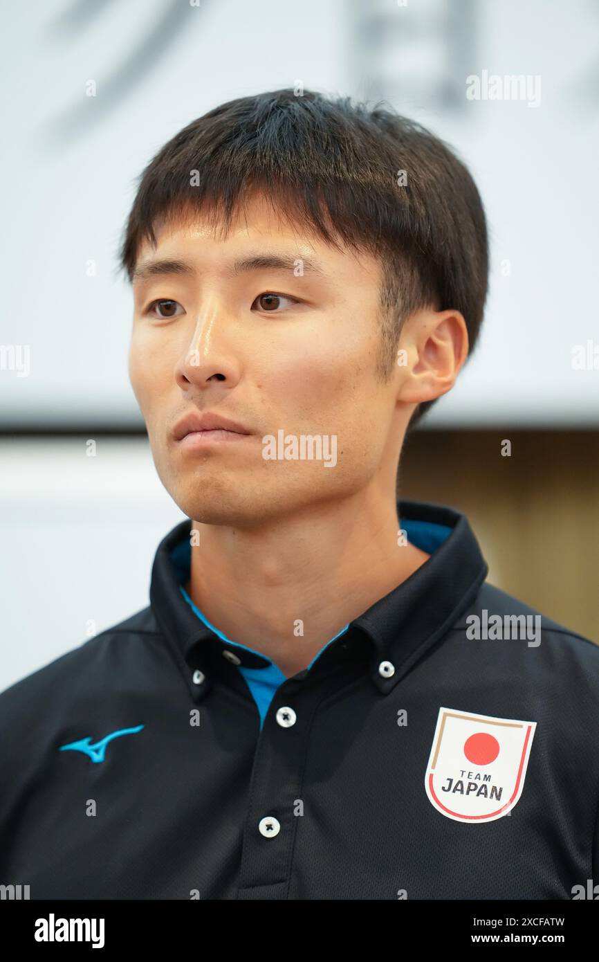Tokyo, Japan. 15th June, 2024. Masayuki Miyaura (JPN) Rowing : Japan ...