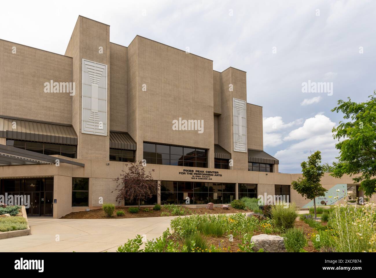 Colorado Springs, Colorado - June 9, 2024: Pikes Peak Center for the ...