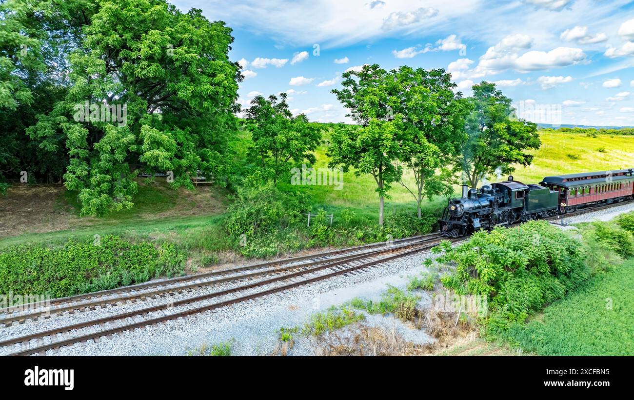 Rural scene through passenger train hi-res stock photography and images ...