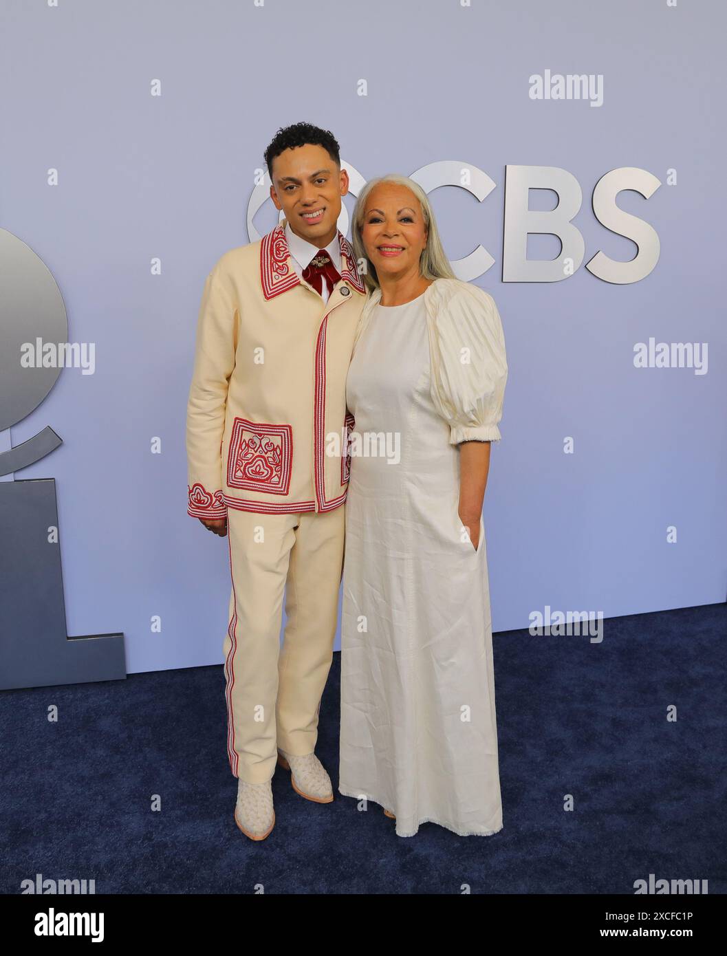 New York, United States. 16th June, 2024. Sky Lakota-Lynch and Alba ...